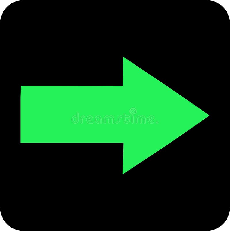 Car Right Hand-right Direction Sign Vector Stock Vector - Illustration ...