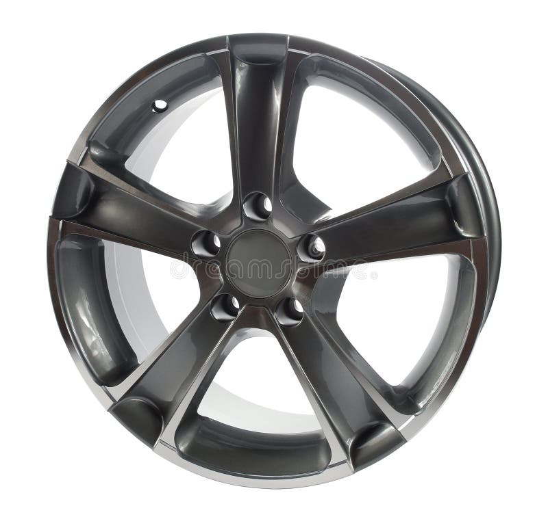 Titanium Crhome Car Rim Texture Isolated Stock Image - Image of circle ...