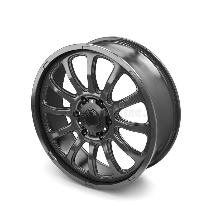 Car rim, stock illustration. Illustration of element - 65342993