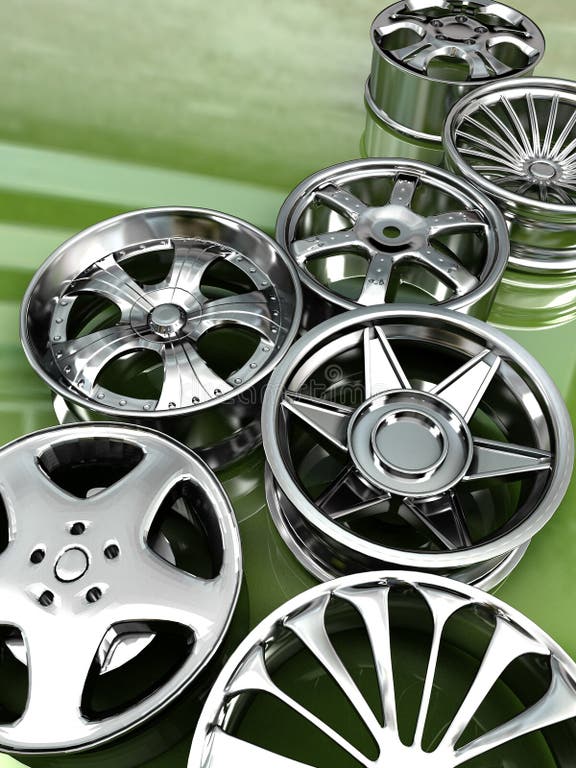 Car rims stock image. Image of circle, tuning, metal - 11334477