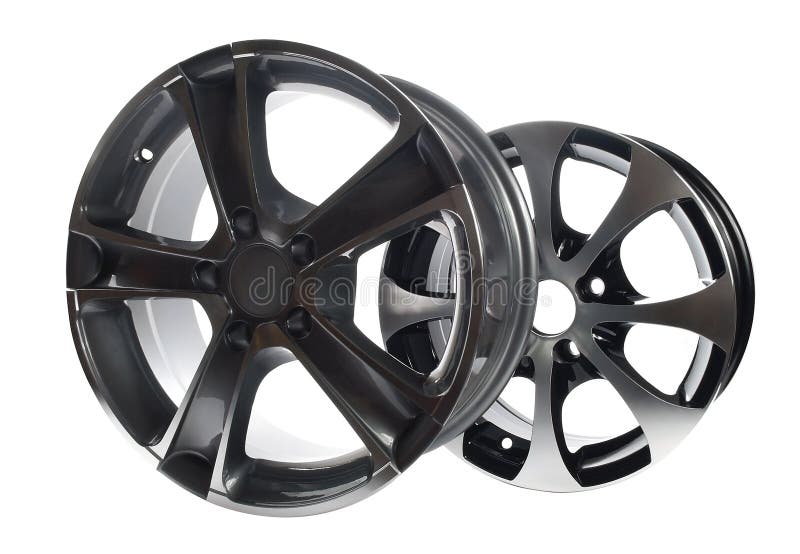 Steel car rims stock photo. Image of rims, automotive - 18390082