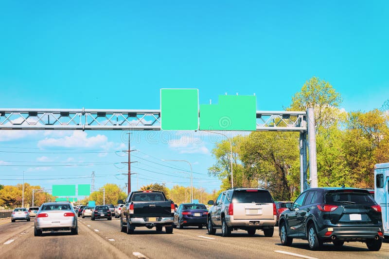 Car on Road at Delaware Turnpike Stock Image - Image of road, motorway ...