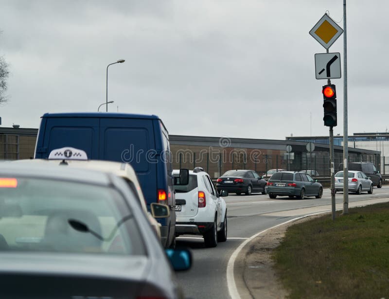 Car on Road. Element of Design Editorial Photo - Image of rear, bright ...