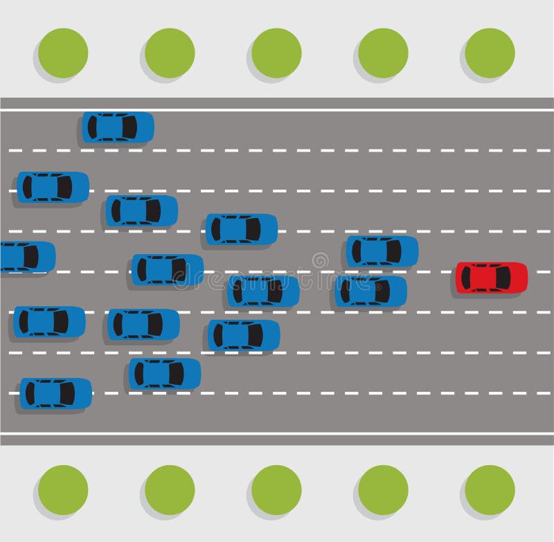 Car road rally, vector stock vector. Illustration of road - 68534874