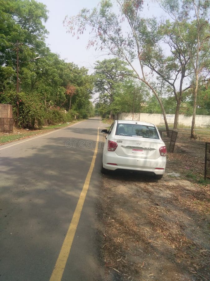 Car on road side editorial image. Image of lovely, side - 135240280