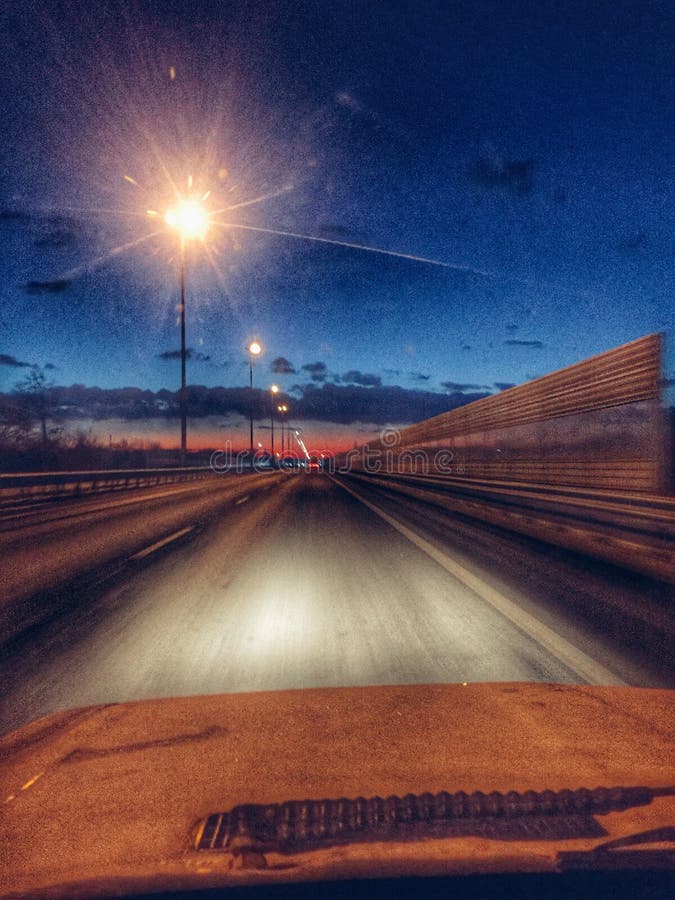 Car stock image. Image of higway, trip, speed, road - 172287677