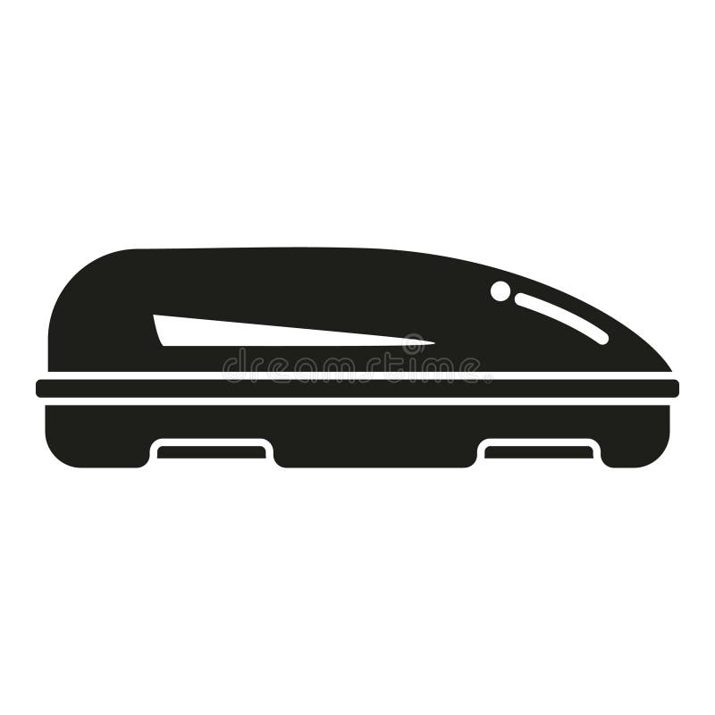 Car Roof Luggage Icon Simple Vector. Box Trunk Stock Vector ...