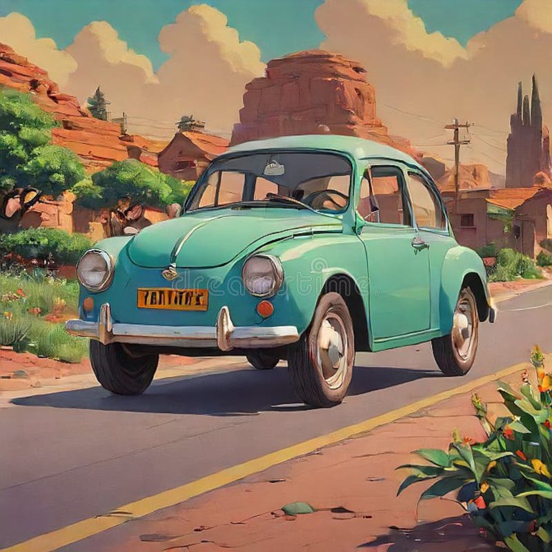 A car Running stock illustration. Illustration of turbocharger - 318772839