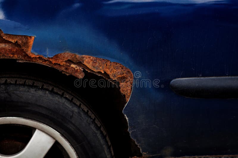 Car with Rust and Corrosion Stock Image - Image of corrosion, problem ...