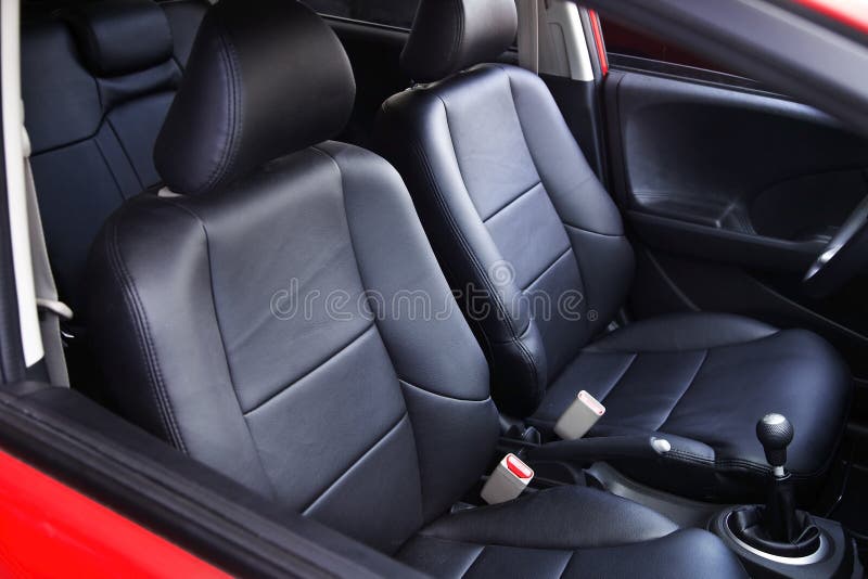 Front car seats stock image. Image of automobile, light - 36407659
