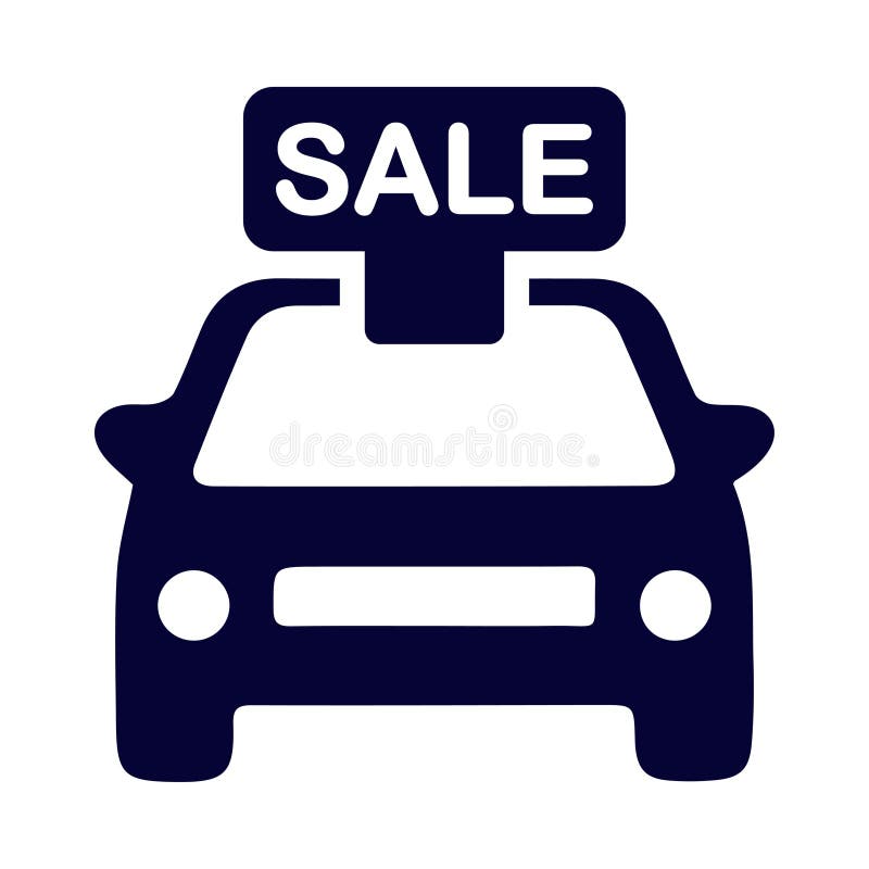 Car, Sale, Dollar, Money, Auto Car Sale Icon Stock Vector ...
