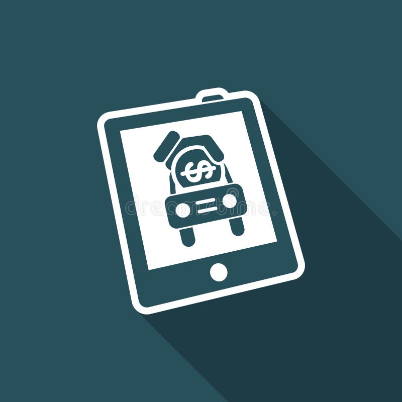 Car sales icon stock vector. Illustration of cash, purchase - 118518887