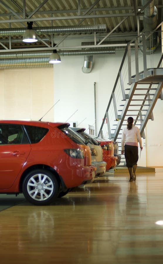 Car sales interior stock photo. Image of building, dealer - 3188046
