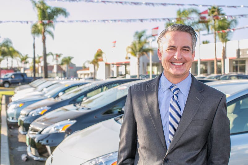 Car salesman stock image. Image of mature, male, businessman - 60683107