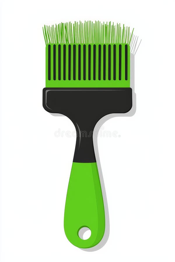 Car Scraper Brush Illustration for Scraping Off Snow and Ice Stock ...