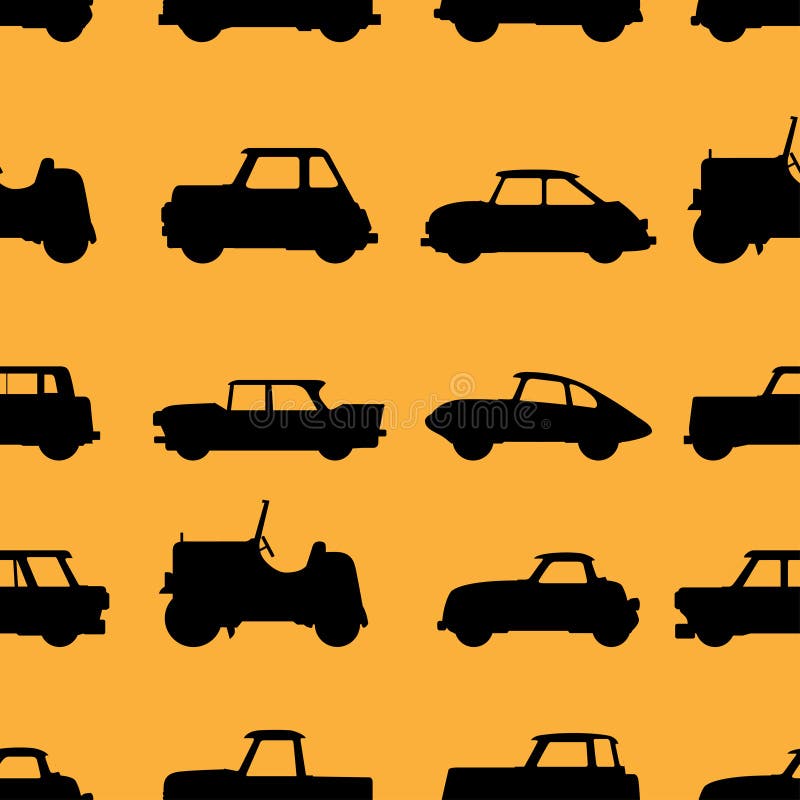 Car icon seamless pattern stock vector. Illustration of isolated - 66213970