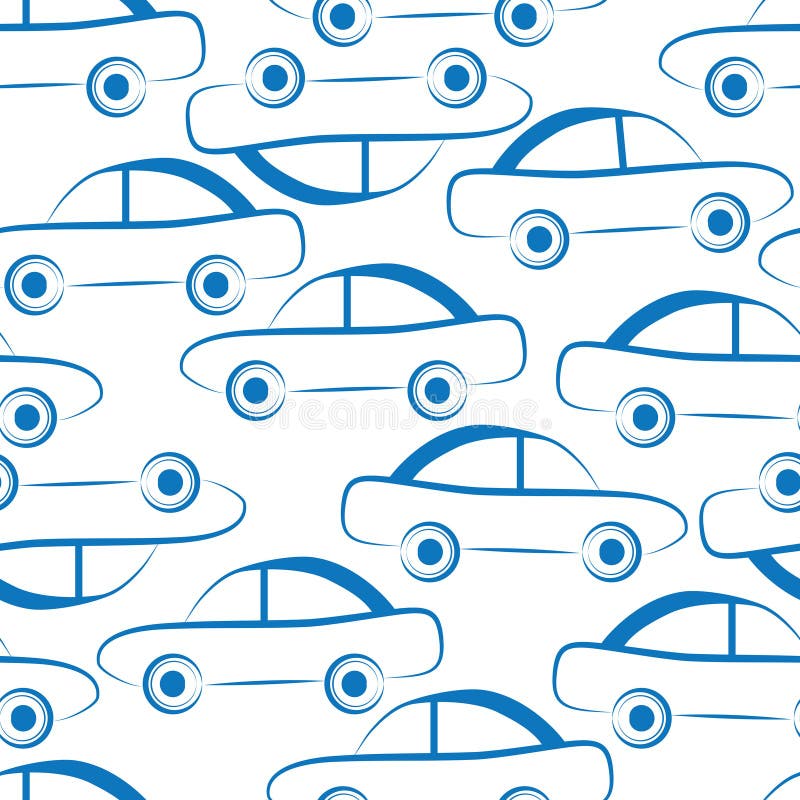 Traffic (seamless Vector Wallpaper) Stock Vector - Illustration of ...