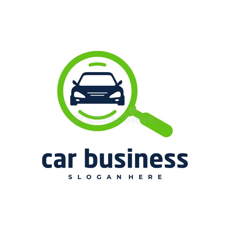 Car Search Logo Vector Template, Creative Car Logo Design Concepts ...
