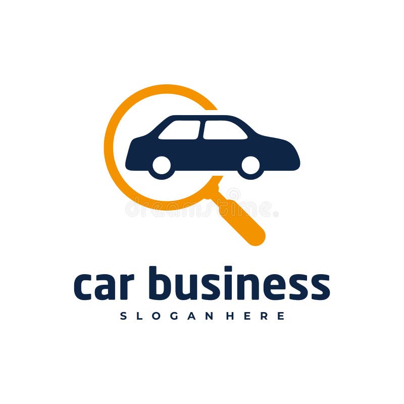 Car Search Logo Vector Template, Creative Car Logo Design Concepts ...