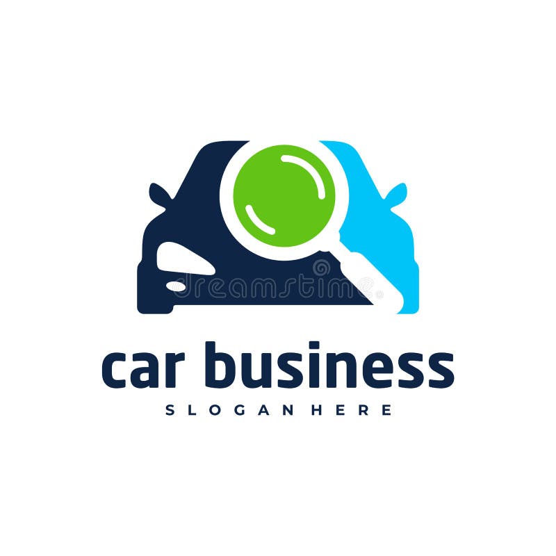 Car Search Logo Vector Template, Creative Car Logo Design Concepts ...
