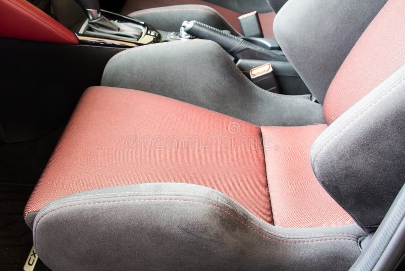 Car seat stock image. Image of equipment, luxury, back - 79974417