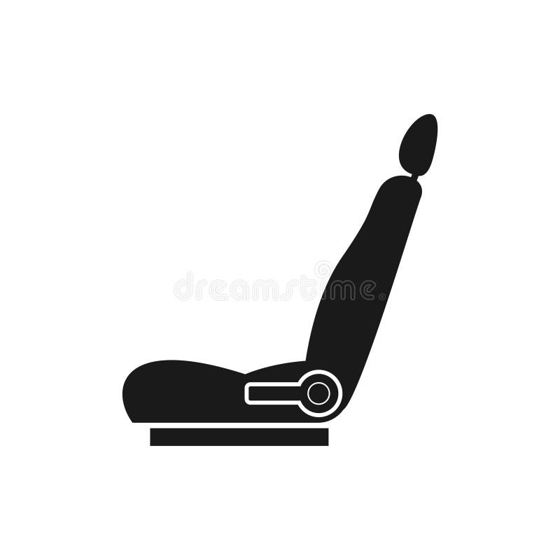 Car seat icon vector stock vector. Illustration of engine - 285816774