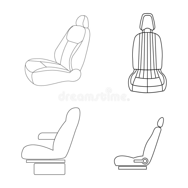 Headrest Icon Stock Illustrations – 490 Headrest Icon Stock ...