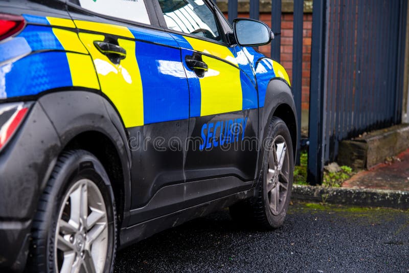 Security car stock image. Image of alone, profession - 241284177