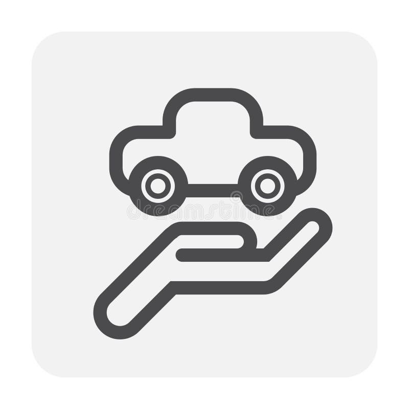 Car security icon stock vector. Illustration of concept - 181665728