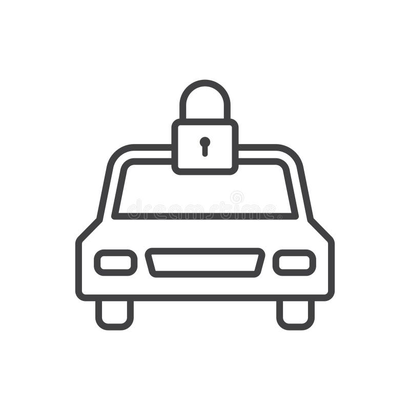 Security Lock, Protection and Security Vector Icons Set Cyber Computer ...