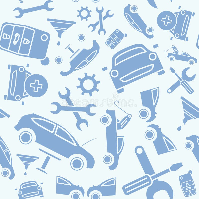 Car service background 03 stock vector. Illustration of machine - 171405517