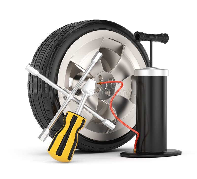 Car service concept stock illustration. Illustration of pitstop - 30680498