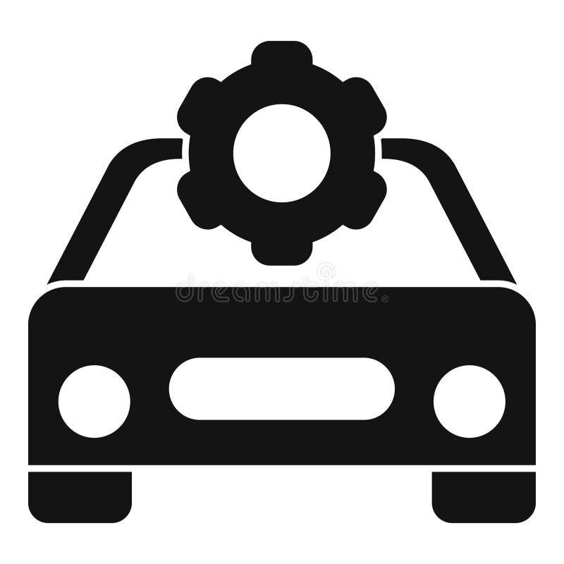 Car Service Gear Logo Showing Repairing or Customization Stock ...