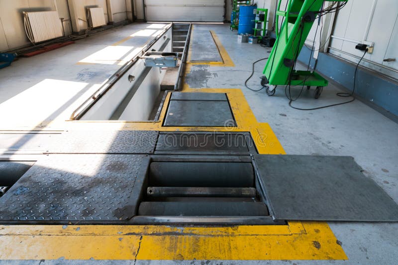 Car service inside stock image. Image of industrial, change - 26302733