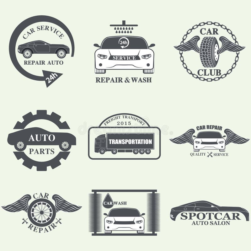 Racing cars vintage labels stock vector. Illustration of cars - 40706607