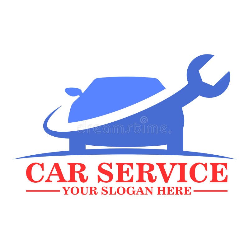 Car Service Logo Template Design Stock Vector - Illustration of ...