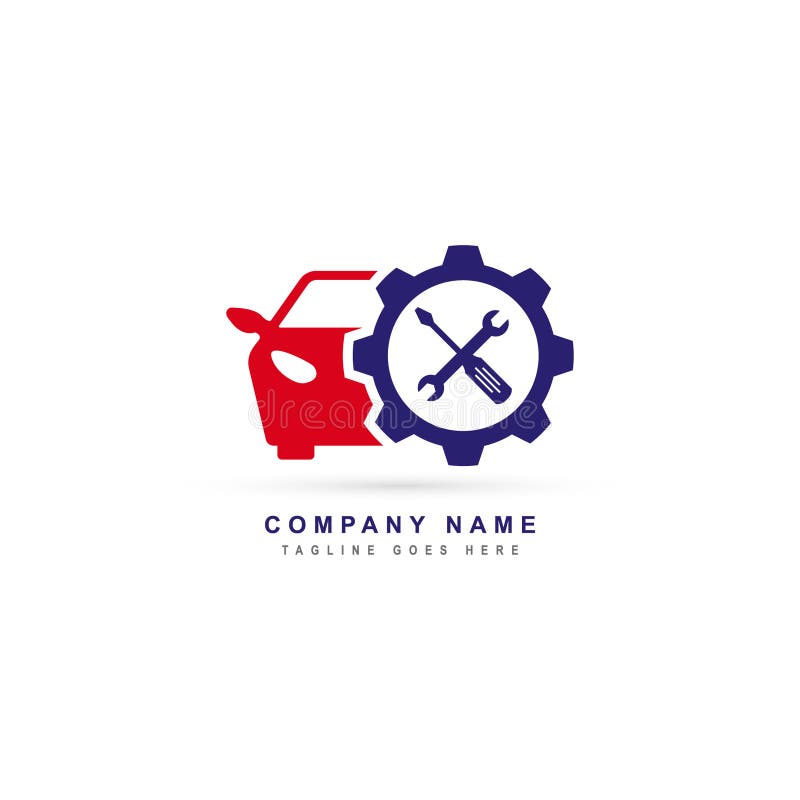 Car Service Logo Vector Template Stock Vector - Illustration of garage ...