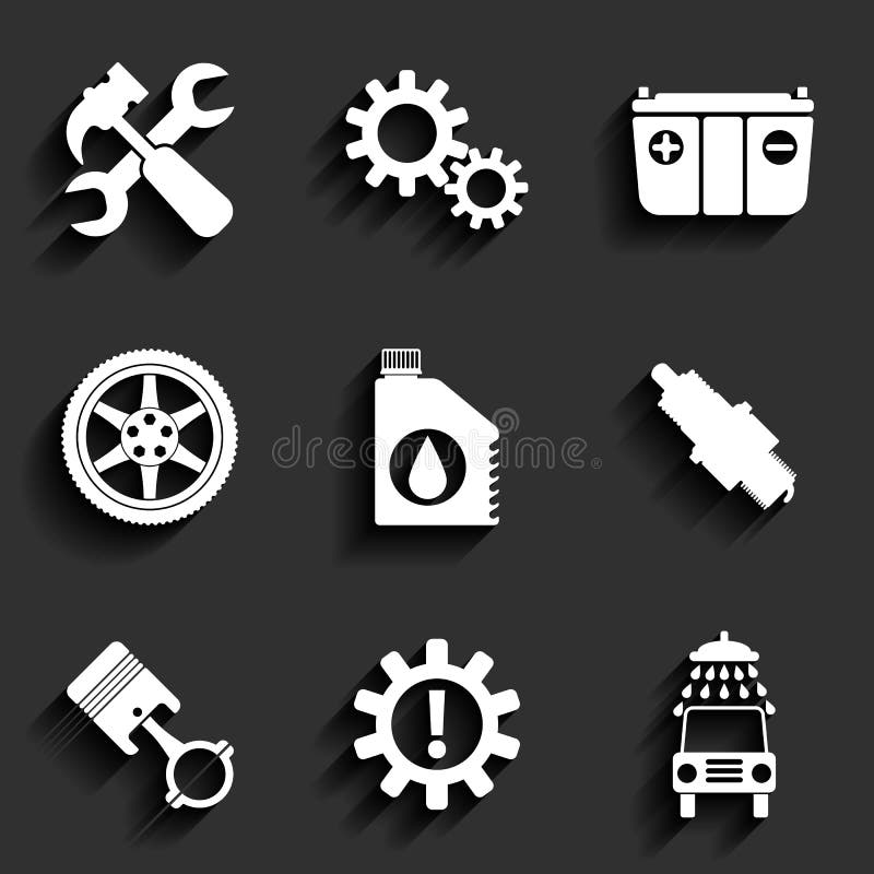 Car Service Pictogram Stock Illustrations – 30,736 Car Service ...