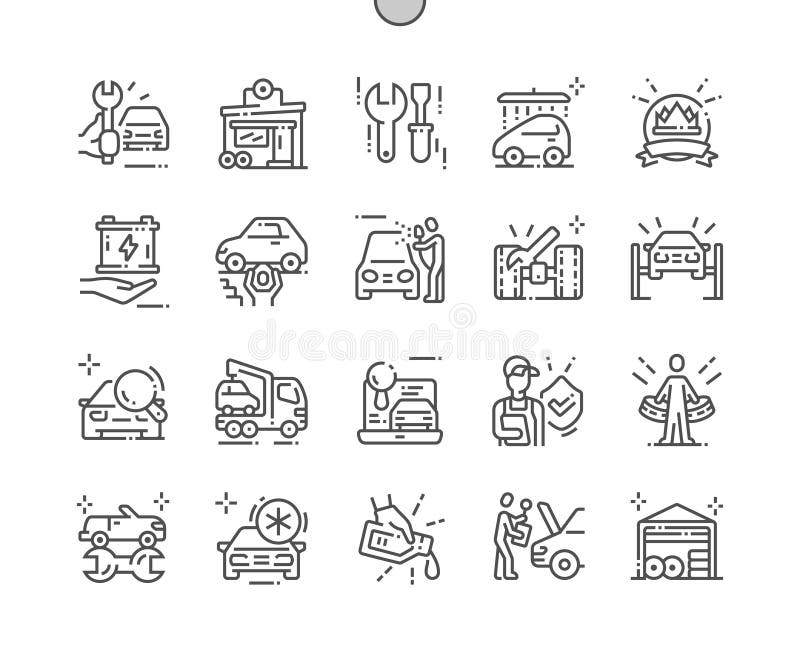 Car Service Pictogram Stock Illustrations – 30,736 Car Service ...
