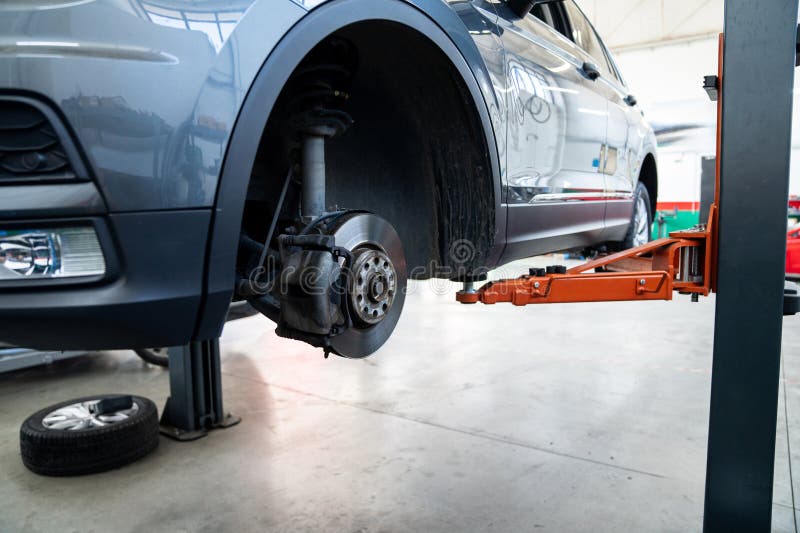 Car Service Workshop. Car Repair Stock Photo - Image of equipment ...