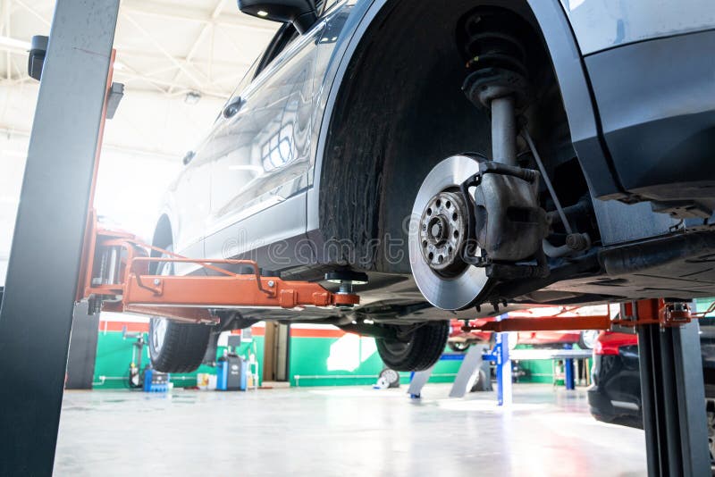 Car Service Workshop. Car Repair Stock Image - Image of auto, industry ...