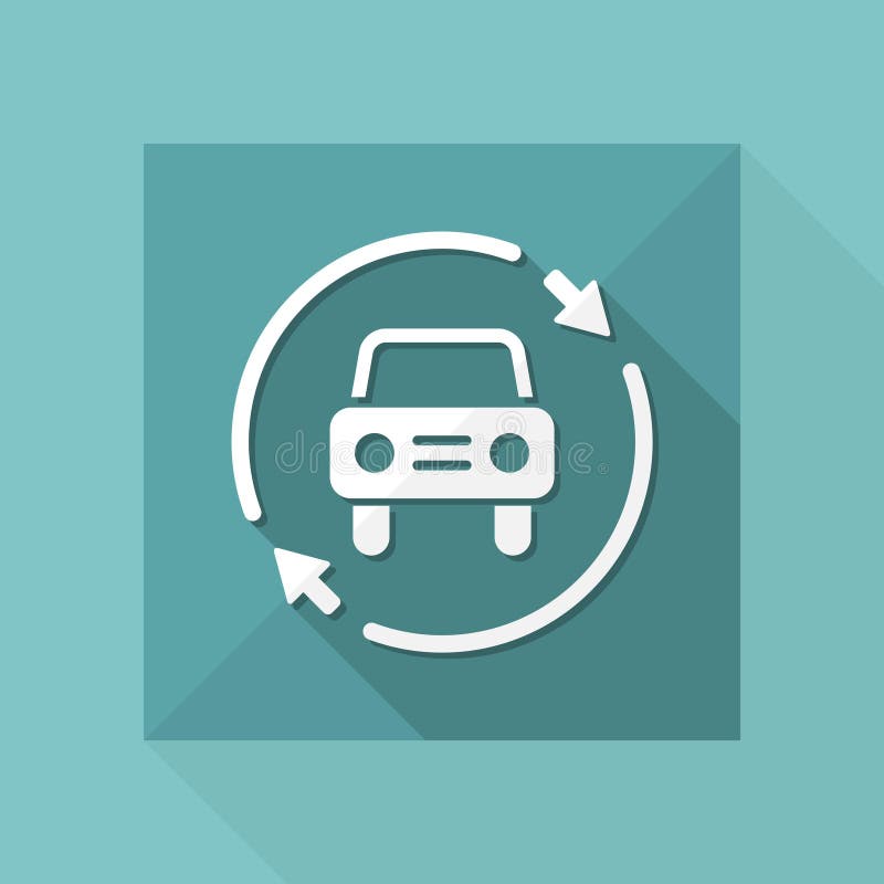 Auto Renew Icon stock illustration. Illustration of illustration ...