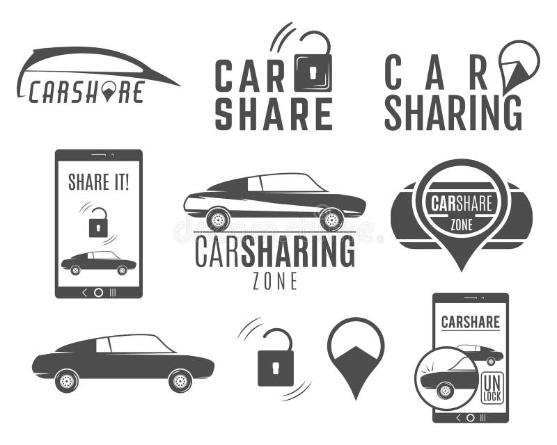 Carsharing Icons Stock Illustrations – 453 Carsharing Icons Stock ...