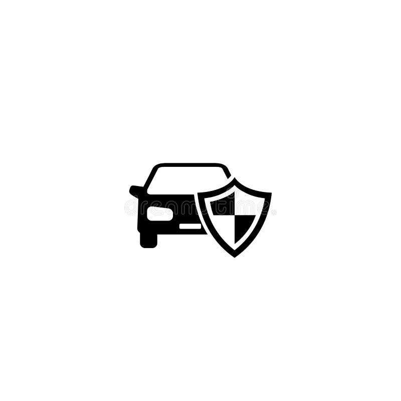 Car shield icon stock vector. Illustration of digital - 152407624