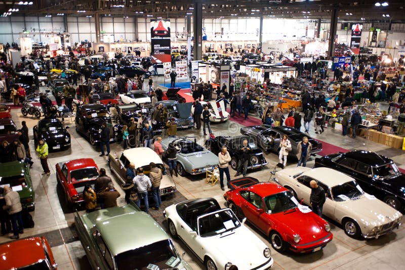 Car Show Classico, Vista Panoramica Immagine Editoriale - Immagine di ...