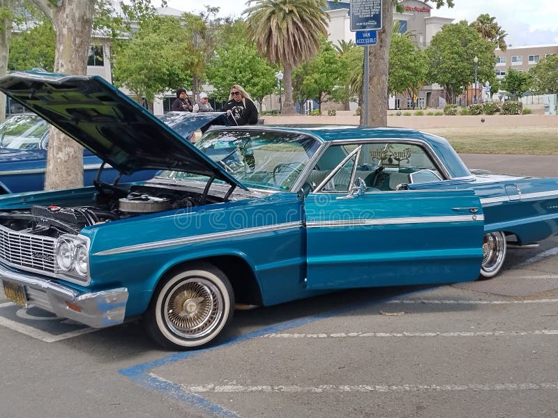 Car Show Lowriders Nice Suisun City Editorial Stock Image - Image of ...
