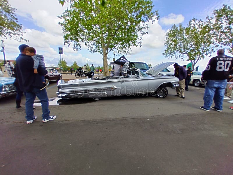 Car Show Lowriders Nice Suisun City Editorial Stock Photo - Image of ...
