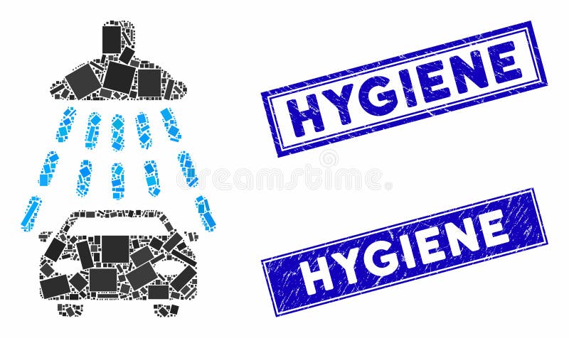 Car Shower Mosaic and Distress Rectangle Watermarks Stock Vector ... Car Shower Mosaic and Distress Rectangle Watermarks Stock Vector ...