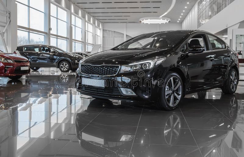 Car in the Showroom for Sale Stock Image - Image of agent, luxurious ...