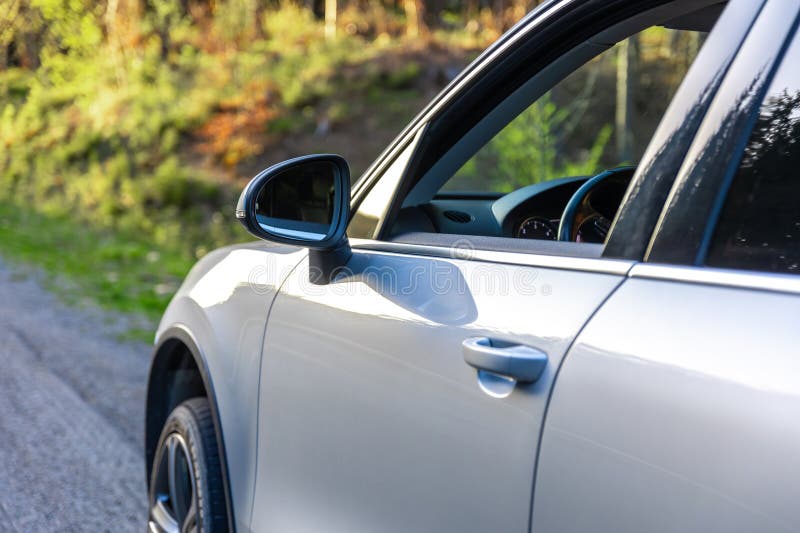 Car Side Mirror Represents Reflection, Safety and the Visual Extension ...